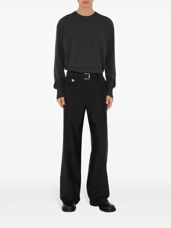 Burberry Mélange-effect Wool Jumper
