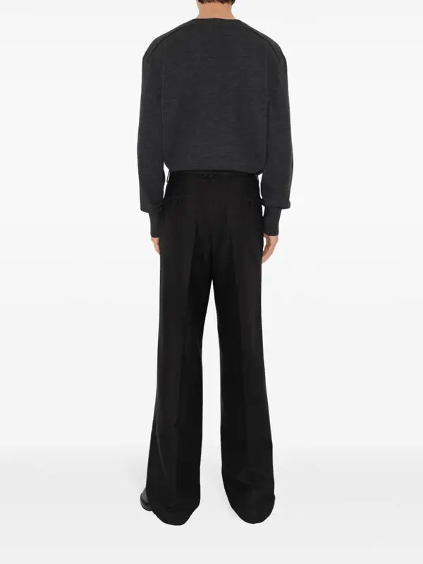 Burberry Mélange-effect Wool Jumper