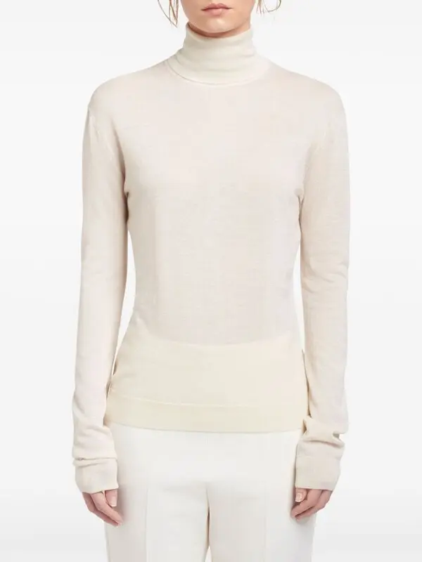 Cashmere In Love Blake Cashmere Jumper - Neutrals