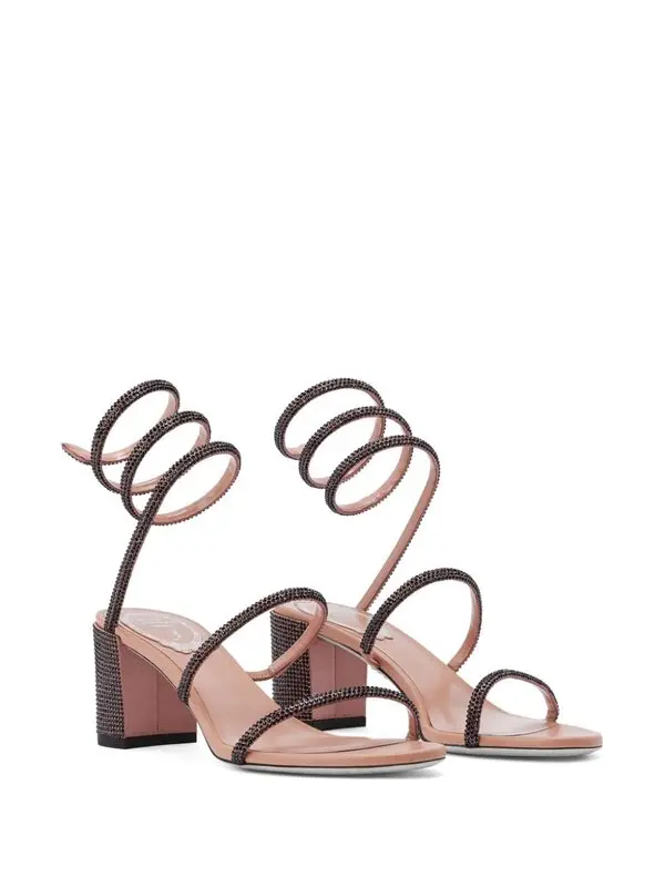 Rene Caovilla 75mm Crystal-embellished Sandals