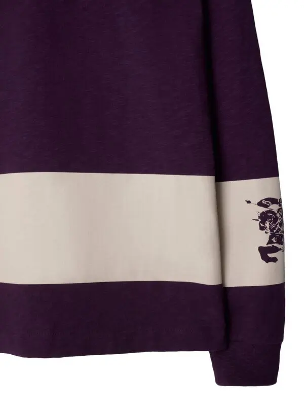 Burberry Ekd Stripe Cotton Jumper