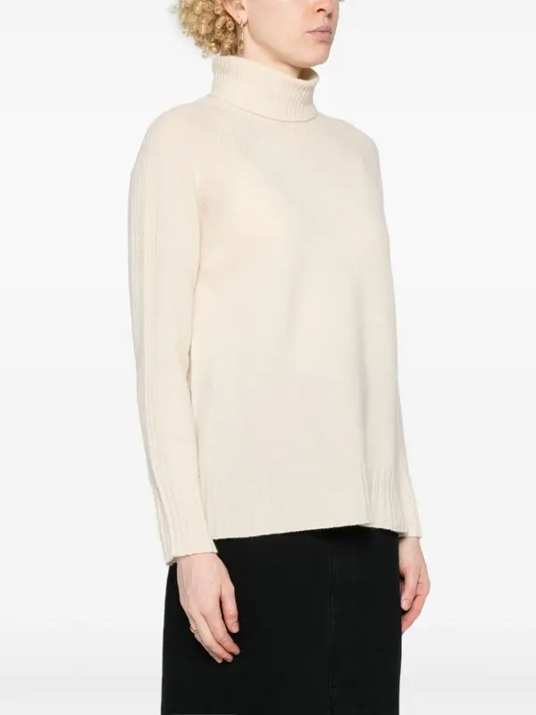 TWINSET Wool-cashmere Blend Jumper - White