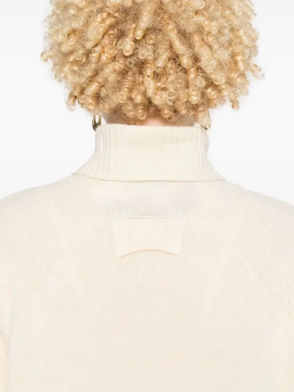 TWINSET Wool-cashmere Blend Jumper - White