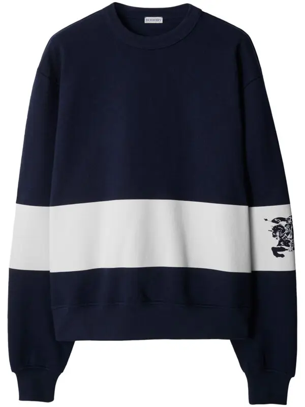 Burberry Striped Cotton Jumper