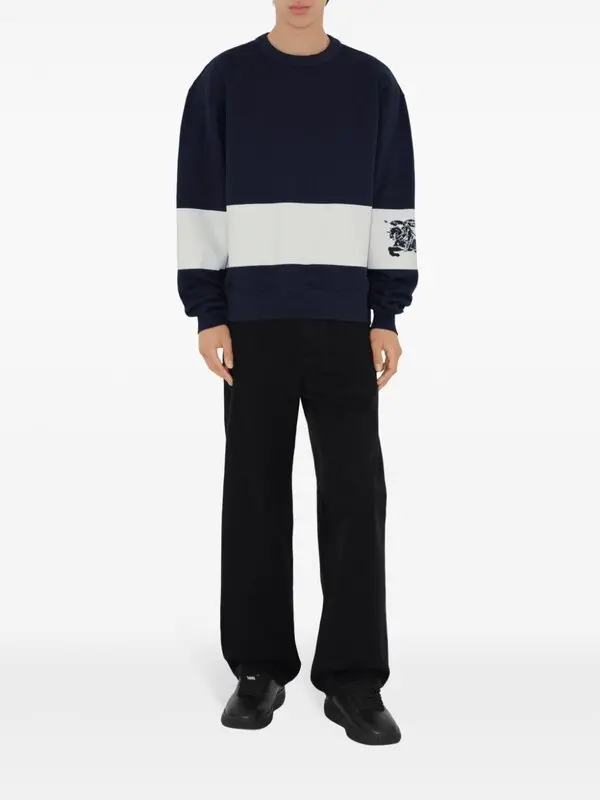 Burberry Striped Cotton Jumper