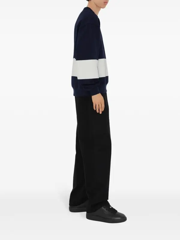 Burberry Striped Cotton Jumper