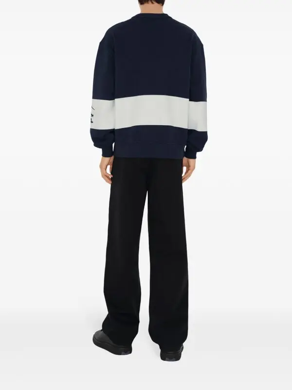 Burberry Striped Cotton Jumper