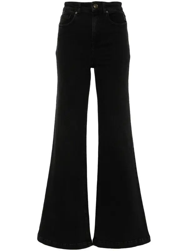 TWINSET High-rise Flared Jeans