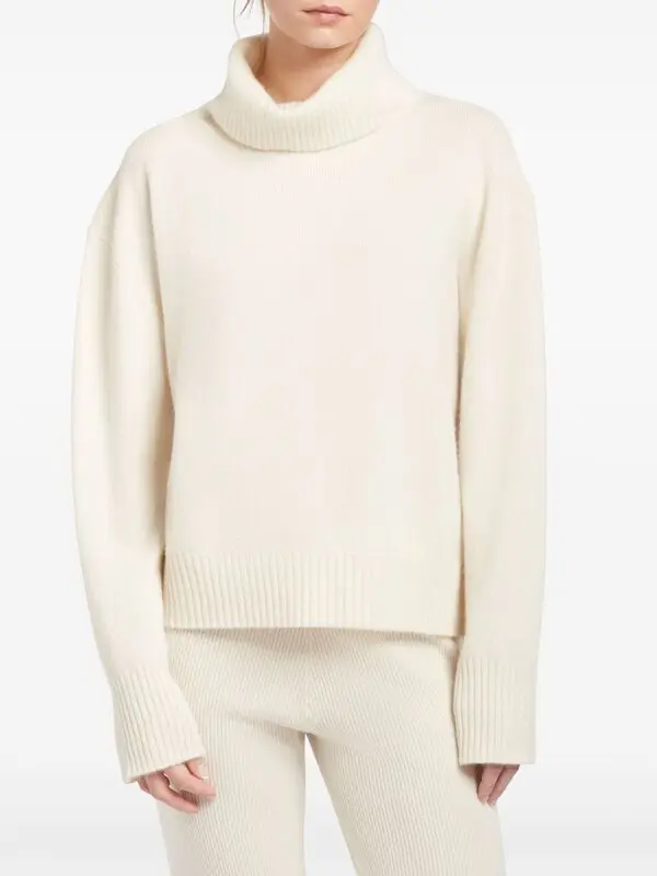 Cashmere In Love Moss Jumper - Neutrals
