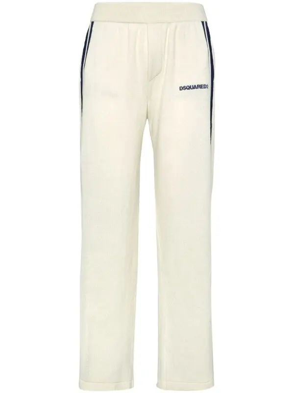 Dsquared2 Logo-embroidered Side-stripe Track Pants