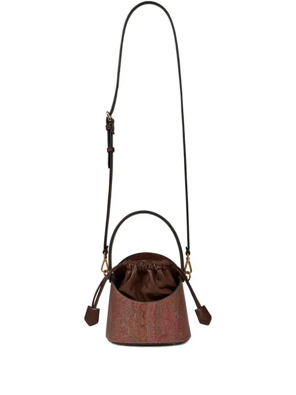 Etro Small Arnica Saturno Bag - Brown