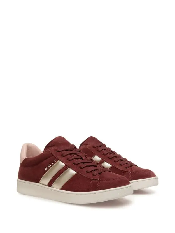 Bally Tennis Suede Sneakers