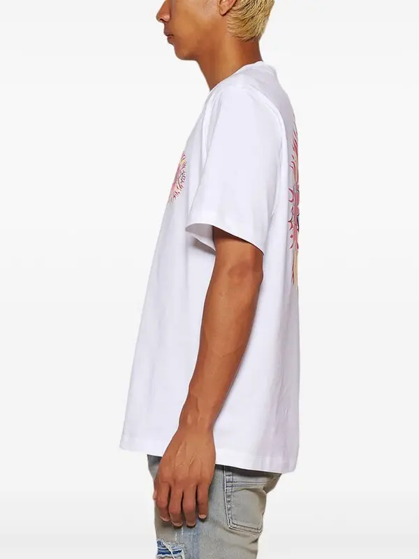 Amiri Sun Cotton T-shirt - White