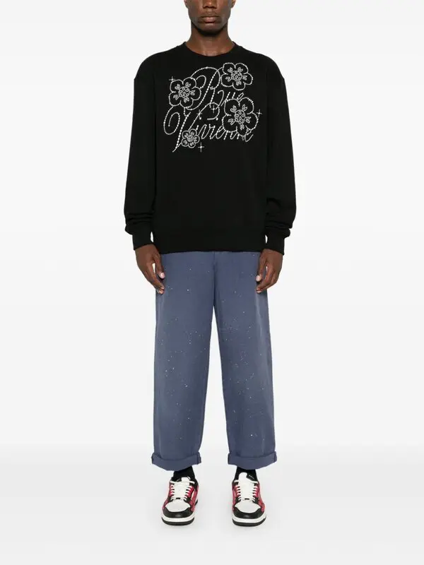 Kenzo Constellation-embroidered Cotton Sweatshirt