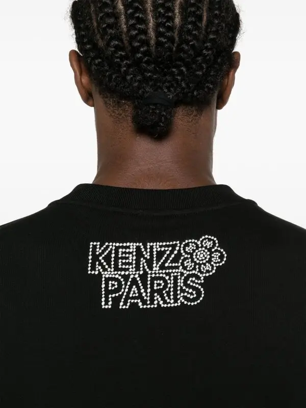 Kenzo Constellation-embroidered Cotton Sweatshirt