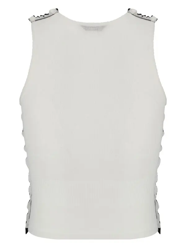 Balenciaga Embellished Sleeveless Top