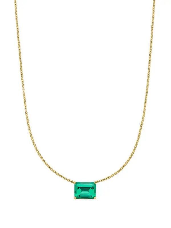VEYNOU 14kt Recycled Yellow Emerald Necklace - Gold