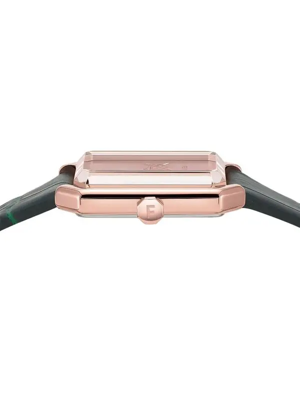 FERRAGAMO Crystal Tank 33.5mm Watch - Pink