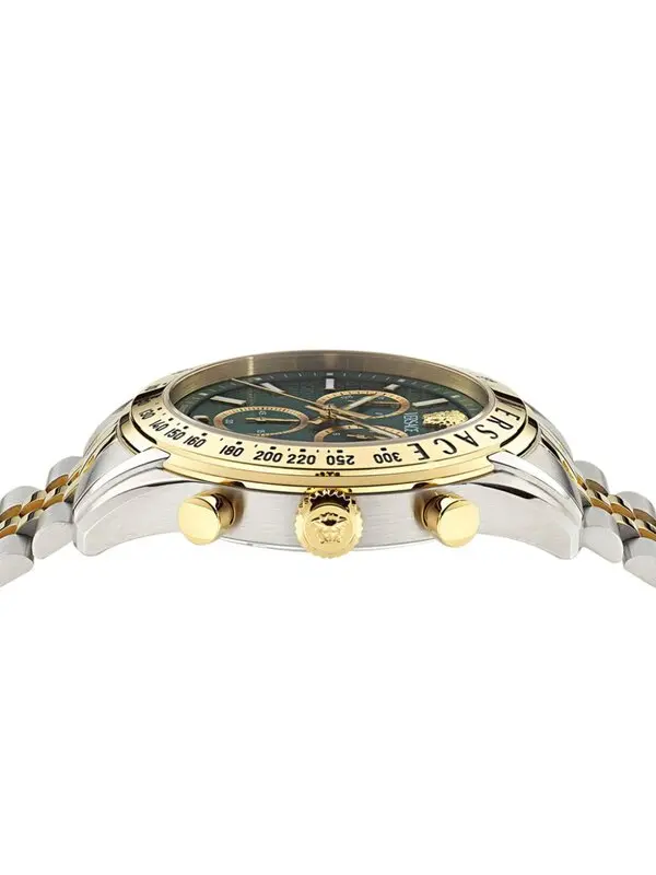 Versace Chrono Master 44mm Chronograph Watch - Green