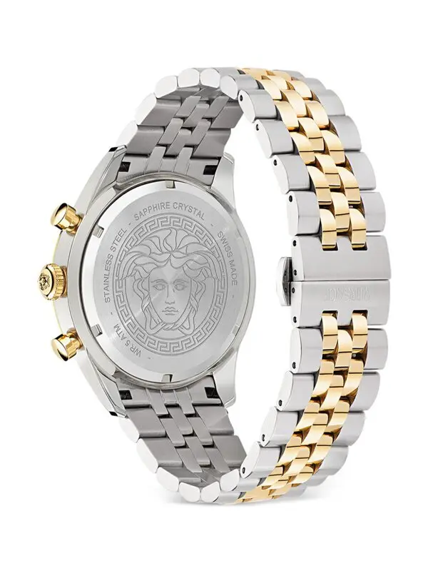 Versace Chrono Master 44mm Chronograph Watch - Green