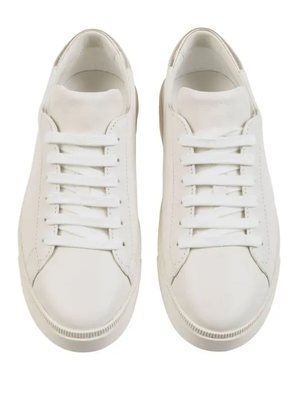 Bally Raise Leather Sneakers - White