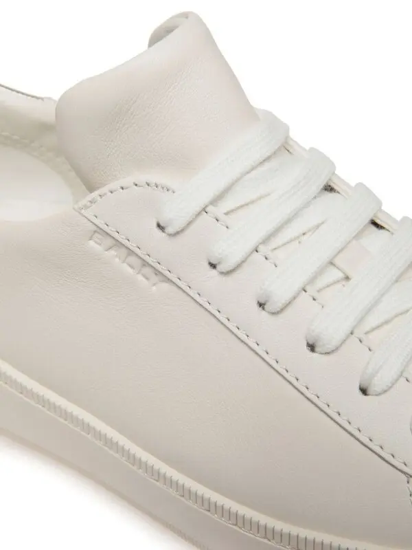 Bally Raise Leather Sneakers - White