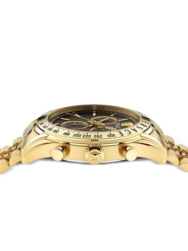 Versace Chrono Master 44mm Bracelet Watch - Black