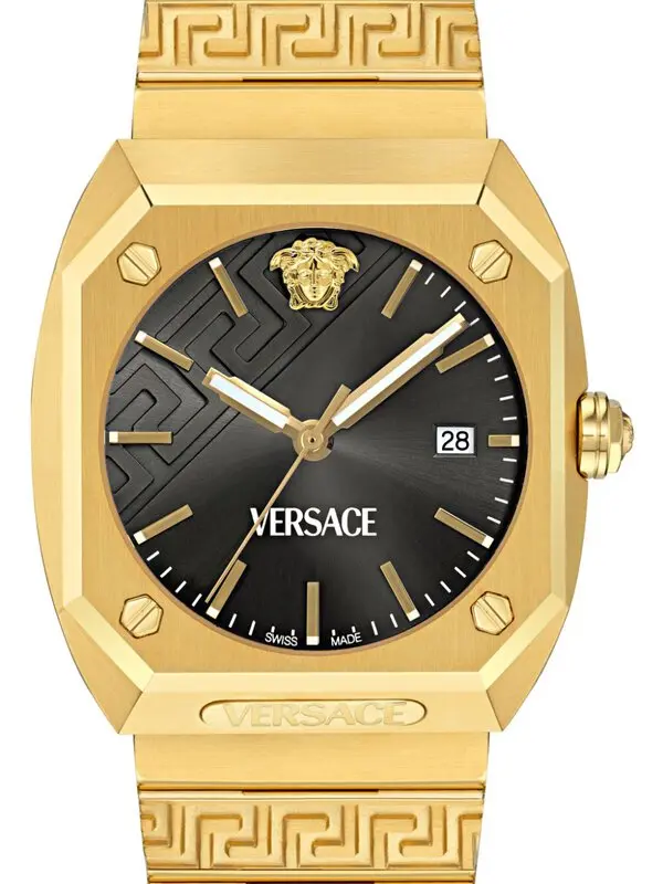Versace Antares 44mm Bracelet Watch - Black