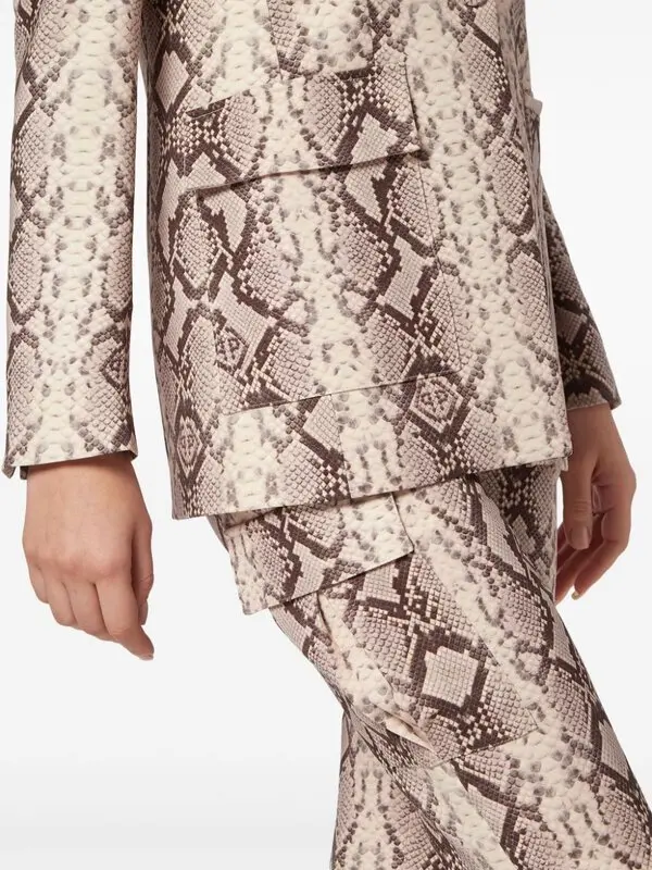 Philipp Plein Python-print Blazer