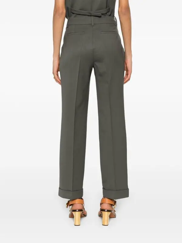 P.a.r.o.s.h Tailored Virgin Wool-blend Trousers