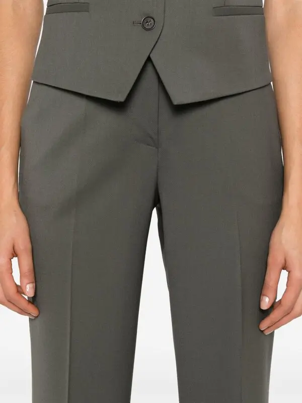 P.a.r.o.s.h Tailored Virgin Wool-blend Trousers
