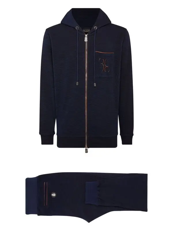 BILLIONAIRE Logo-embroidered Tracksuit