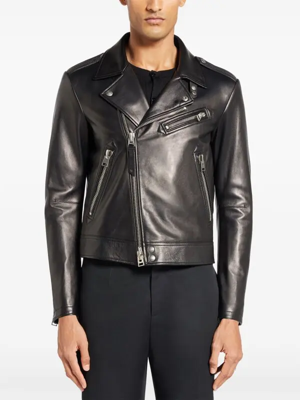 TOM FORD Leather Biker Jacket