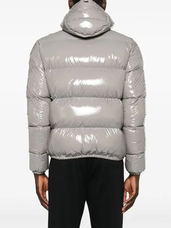 Herno Patent Hooded Puffer Jacket