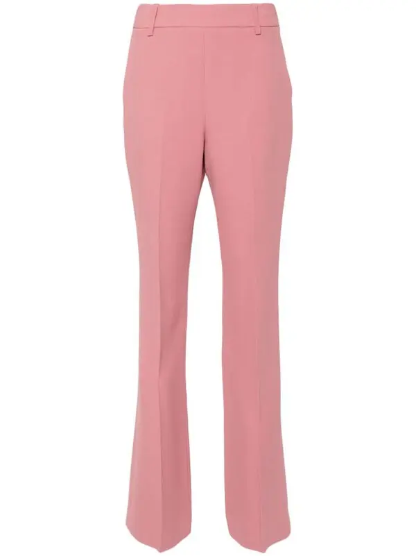 Ermanno Scervino Flared Crepe Trousers