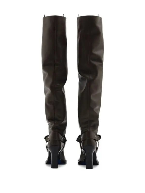 Burberry 85mm Over-the-knee Leather Boots