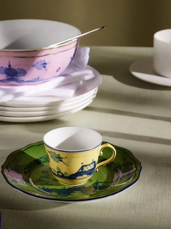 GINORI 1735 Antico Doccia Coffee Cup - Yellow