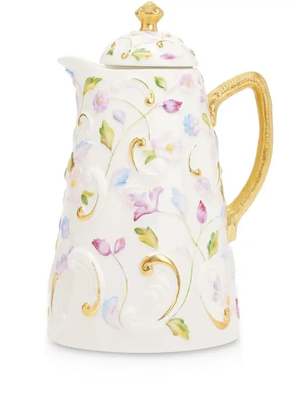 VILLARI Taormina Gold Handle Thermos