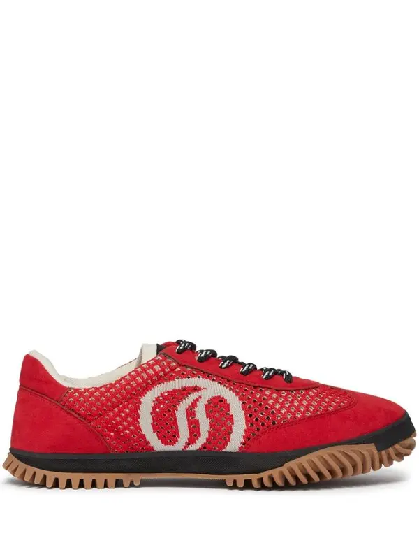 Stella McCartney S-wave Mesh Sneakers - Red
