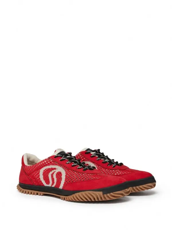 Stella McCartney S-wave Mesh Sneakers - Red