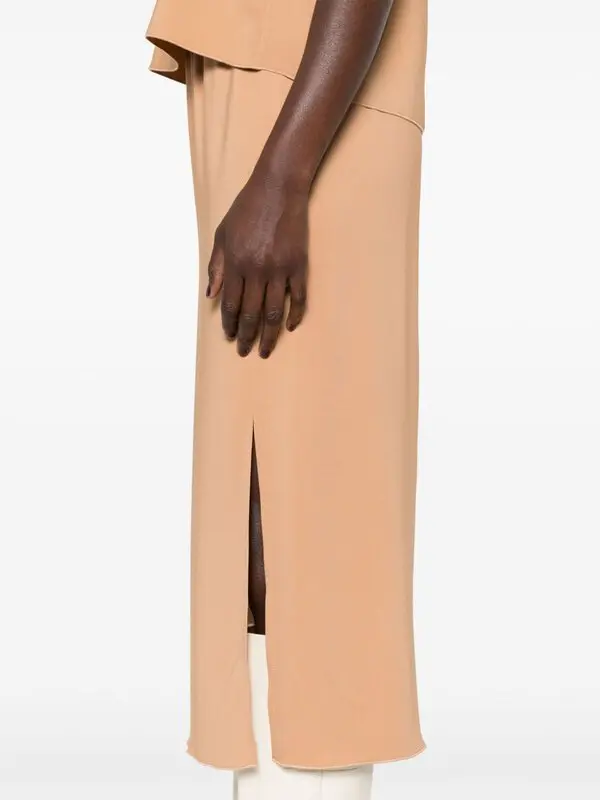 FORTE_FORTE Elasticated-waistband Midi Skirt