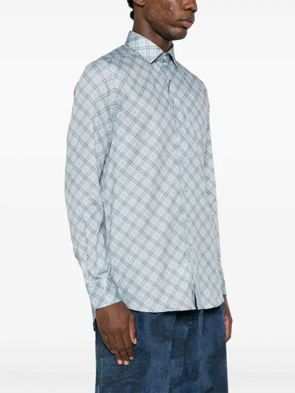 Etro Paisley-print Checked Shirt
