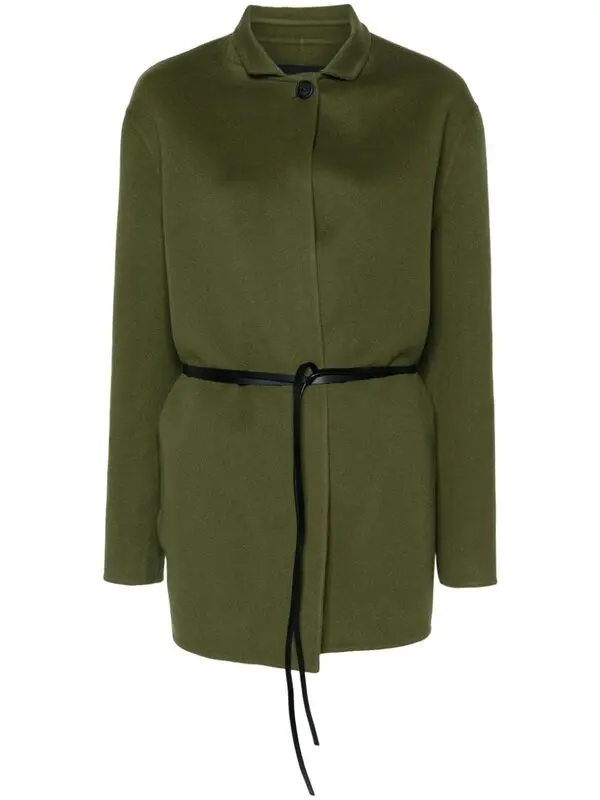 Fabiana Filippi Belted Single-breasted Coat