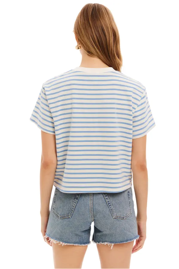 ALLISON NEW YORK Brooklyn Tee - Blue / Stripe