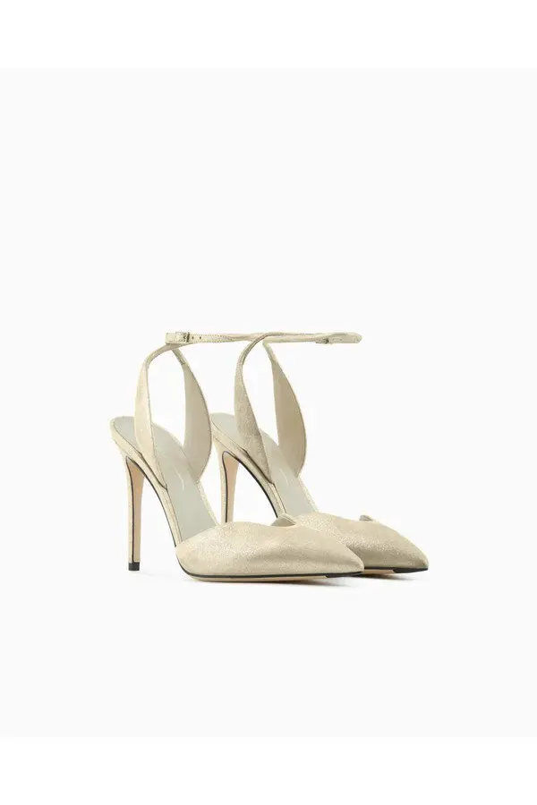Giorgio Armani Liquid Suede Court Shoes