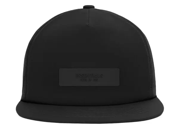 Fear Of God Essentials Core Collection Nylon Baseball Cap - Black