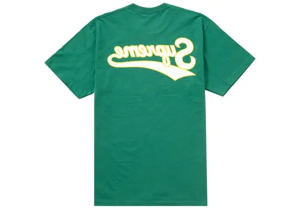Supreme Backwards Tee Shirt - Light Pine