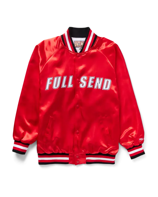 FULL SEND Satin Jacket