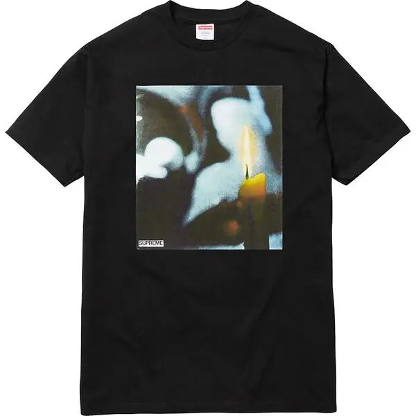 Supreme Candle Tee Shirt - Black