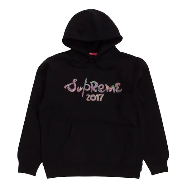 Supreme Brush Logo Hoodie